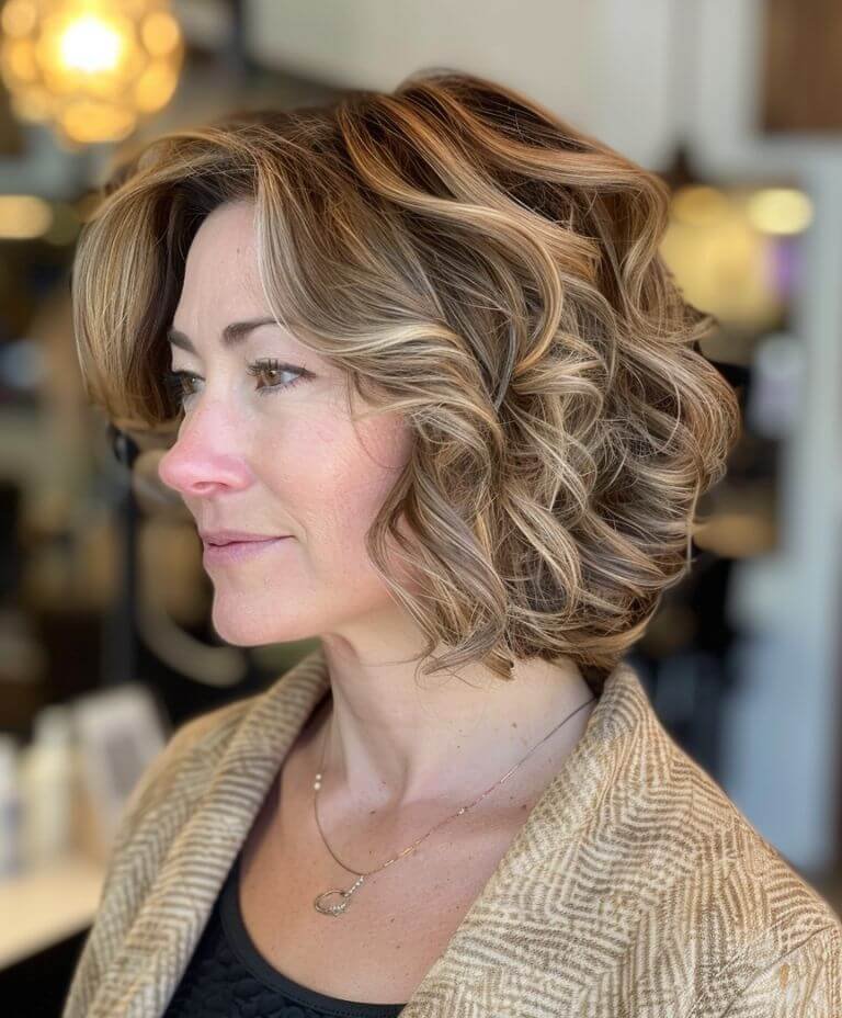 35 Curly Bob Hairstyles Perfect For Modern Style Goals (Photos) – Style ...
