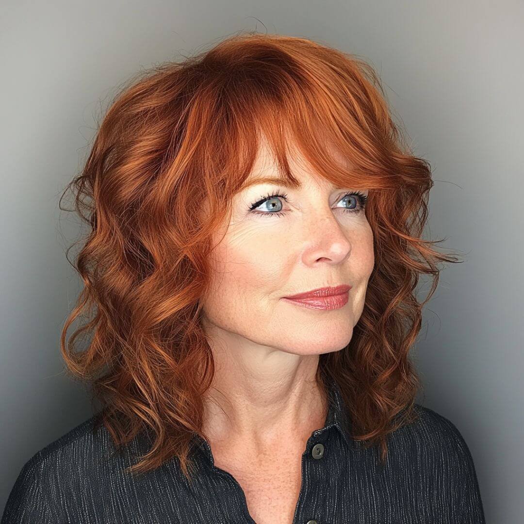 21+ Most Stylish Curly Hairstyles For Women Over 50 – Style Done Right